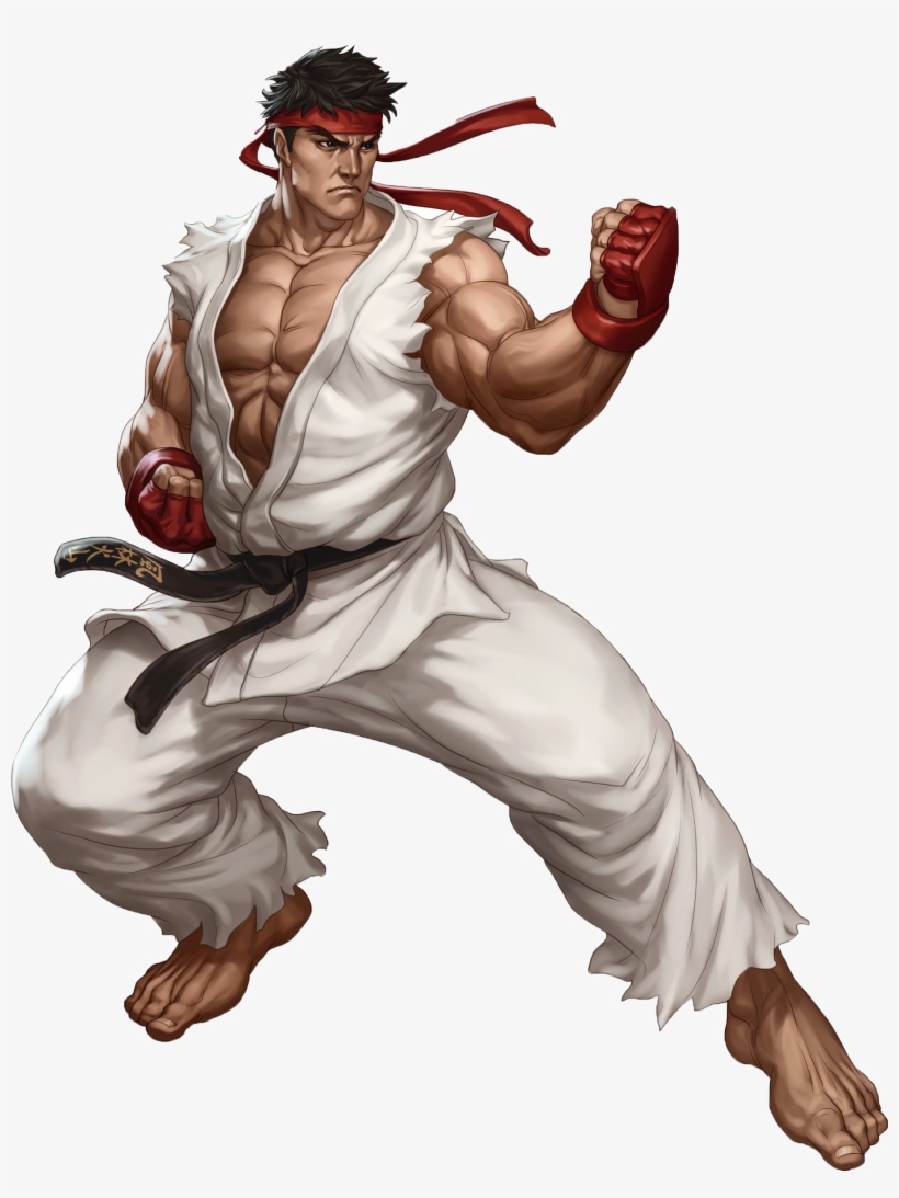 Shoryuken Ken Vs Ryu Clipart