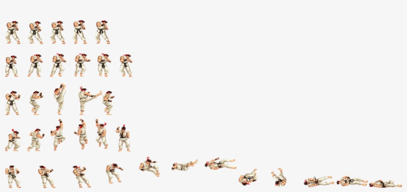 Sprites Ryu PNG Image | Transparent PNG Free Download on SeekPNG