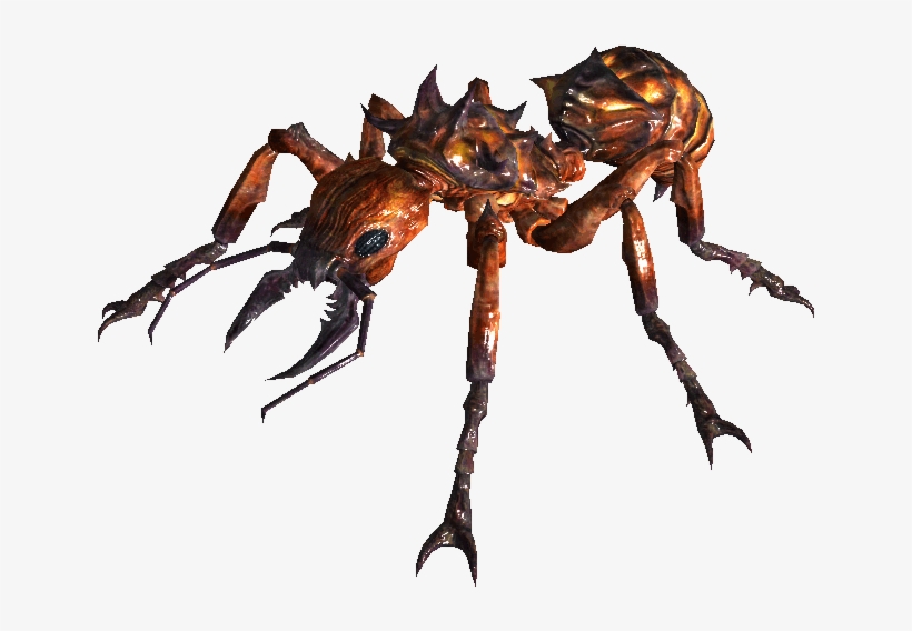 Giant Fire Ant - Fallout Ant PNG Image | Transparent PNG Free Download ...