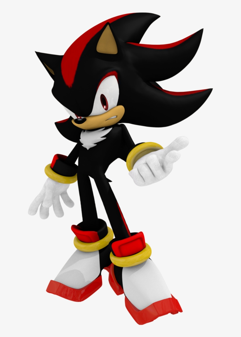 608483 Sonic X 02 00 Shadow The Hedgehog 3d By Fentonxd - Sonic ...