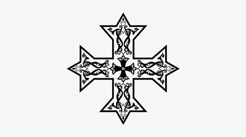 Download Coptic Cross - Coptic Cross Tattoo Back | Transparent PNG ...