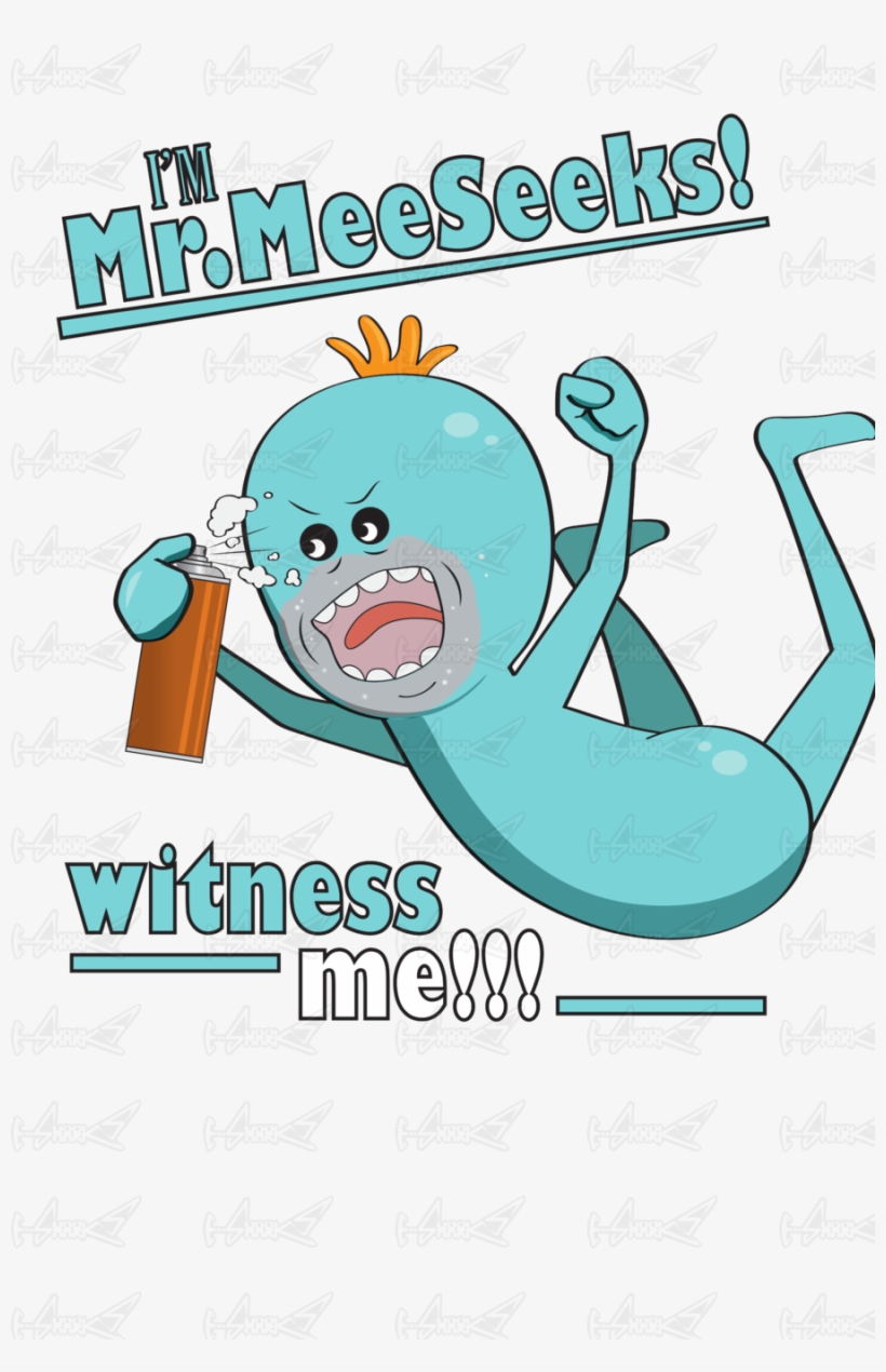 Mr - #meeseeks - - Cartoon PNG Image | Transparent PNG Free Download on ...