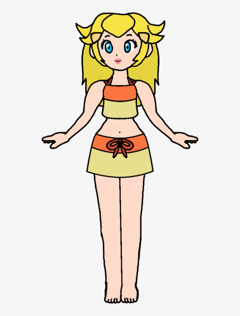 Dawn By Katlime Yellow Bikini, Princess Peach - Princess Peach Katlime ...