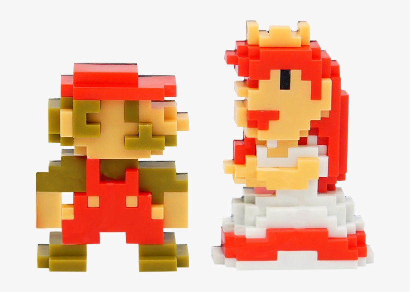 Super - 8 Bit Mario Figures PNG Image | Transparent PNG Free Download ...