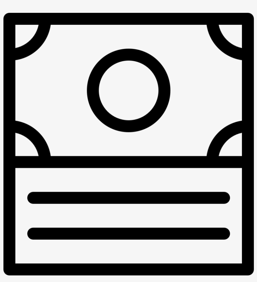 Money Note Stack Money Note Stack Money Note Stack - Black And White ...