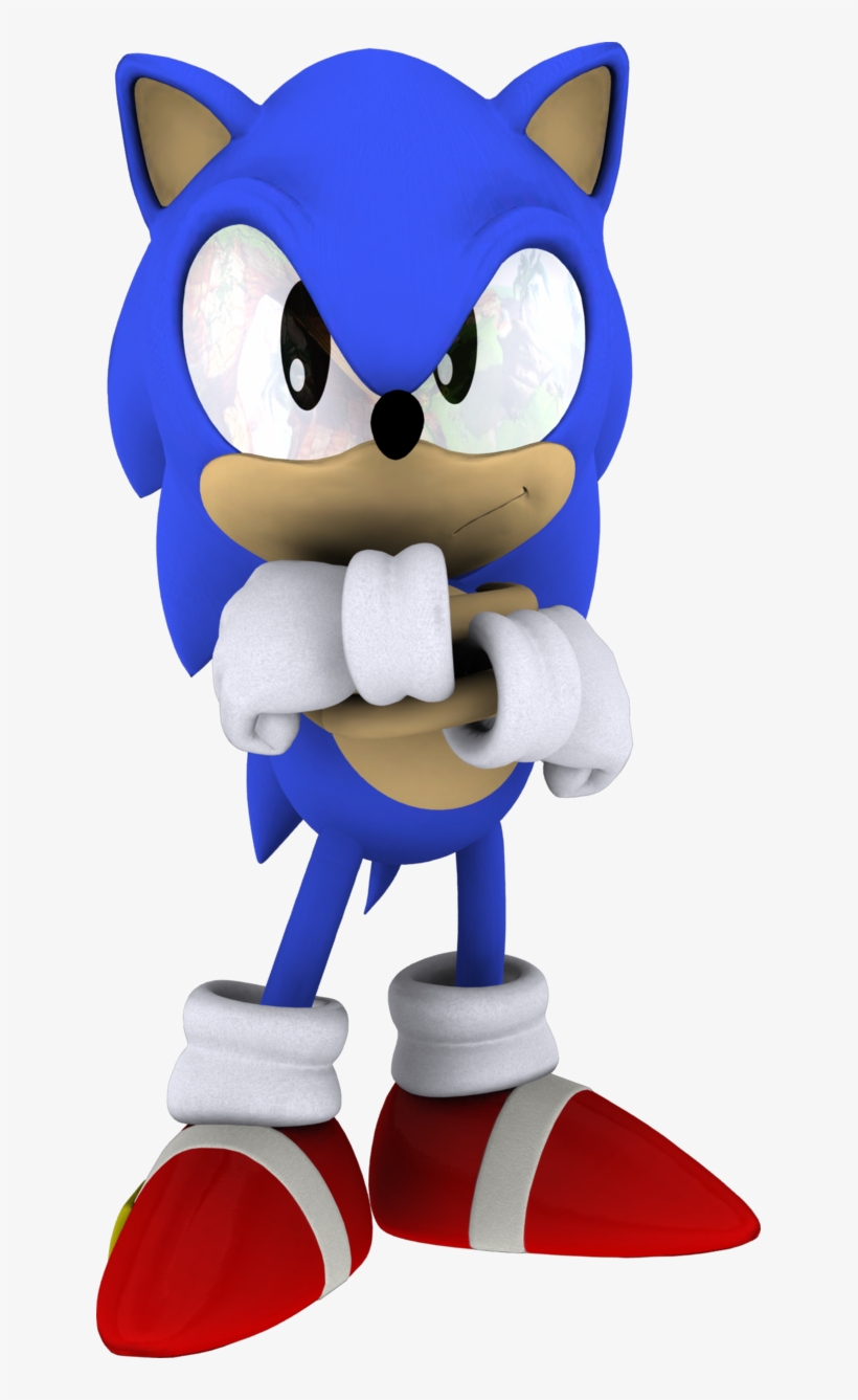 Download Angry Classic Sonic - Classic Sonic Angry | Transparent PNG ...