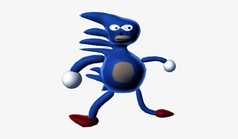 Download 3d Sanic - Sanic 3d Model | Transparent PNG Download | SeekPNG