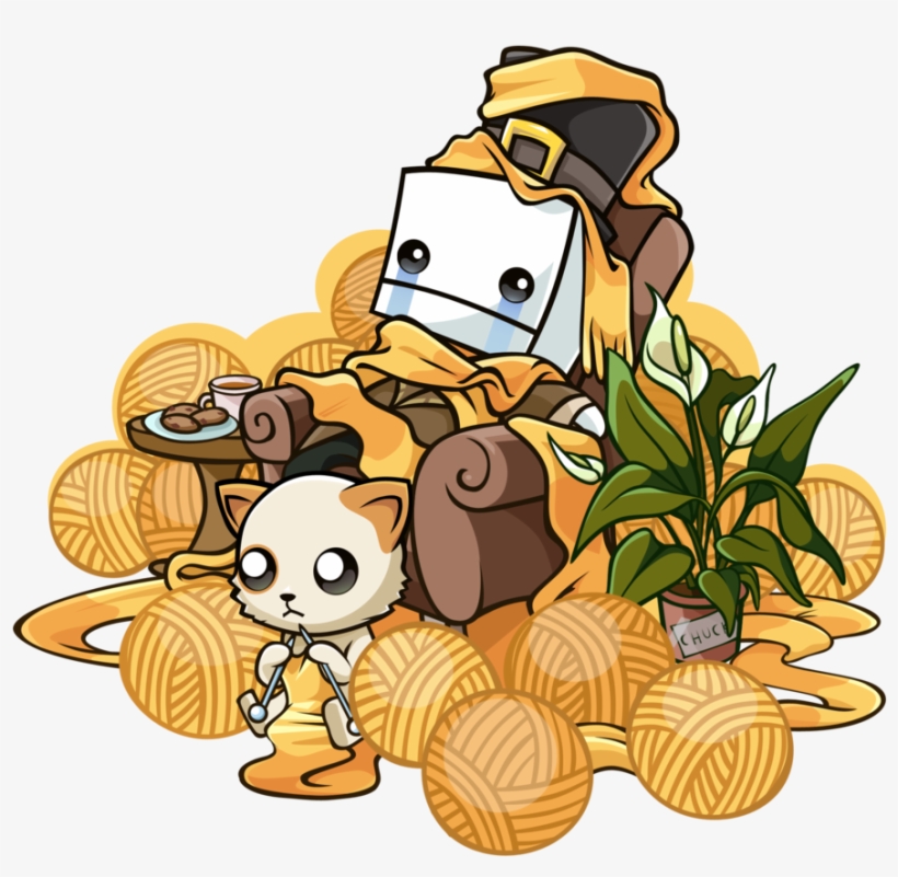 Download Yarnballs By Sirkittenpaws - Battleblock Theater Hatty Cat ...