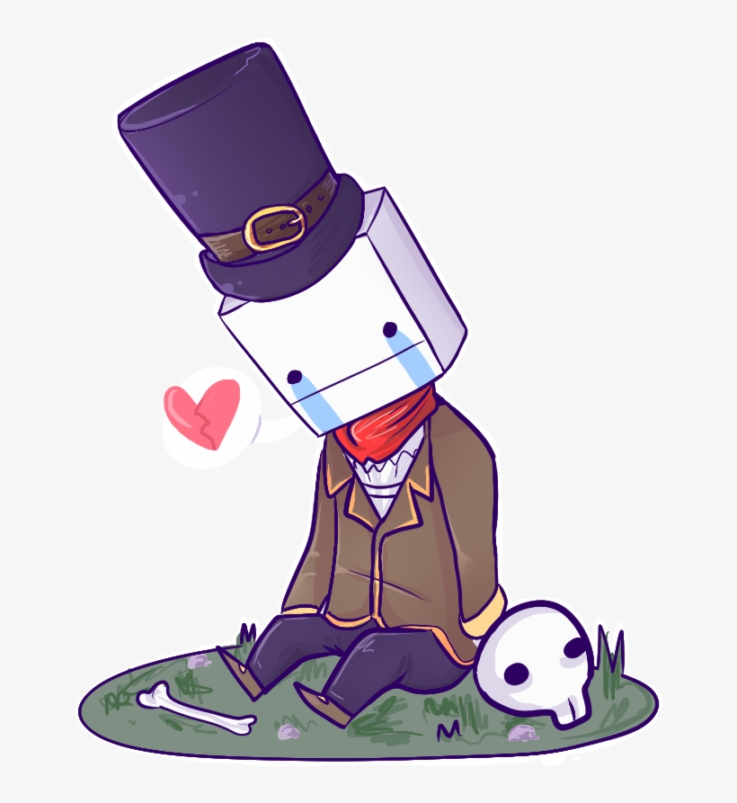 “dont Cry Hatty ” - Battleblock Theater PNG Image | Transparent PNG ...