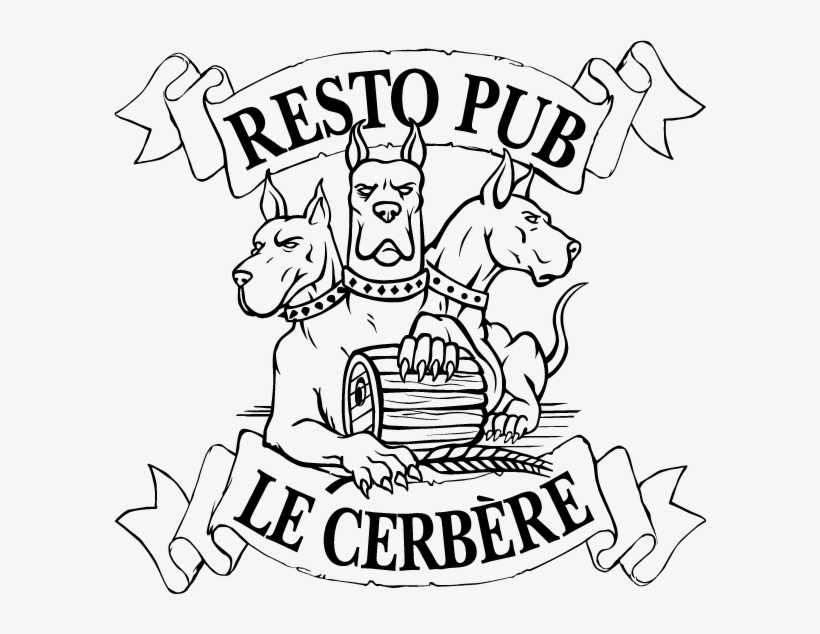 Vector Freeuse Bar Drawing Pub - Cerbère PNG Image | Transparent PNG ...