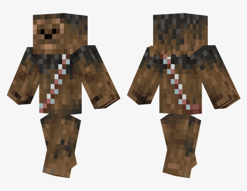 Chewbacca - Minecraft Skin Superior Spiderman PNG Image | Transparent ...