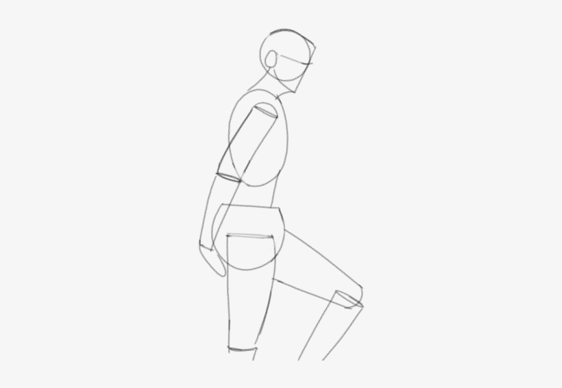 Learning Figure Drawing Is To Train Your Mind To See - Line Art PNG ...