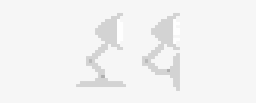 Pixar Lamp Clipart Black