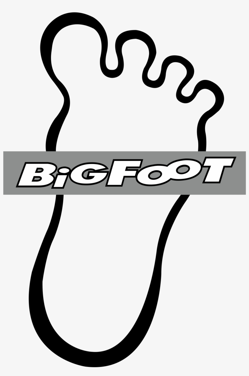 Bigfoot Logo Png Transparent - Big Foot Vector PNG Image | Transparent ...
