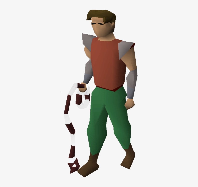 Abyssal Whip Equipped - Zombie Head Osrs PNG Image | Transparent PNG ...