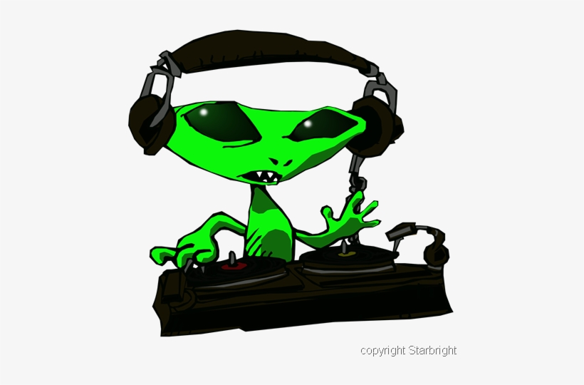 Alien-dj - Alien Dj PNG Image | Transparent PNG Free Download on SeekPNG