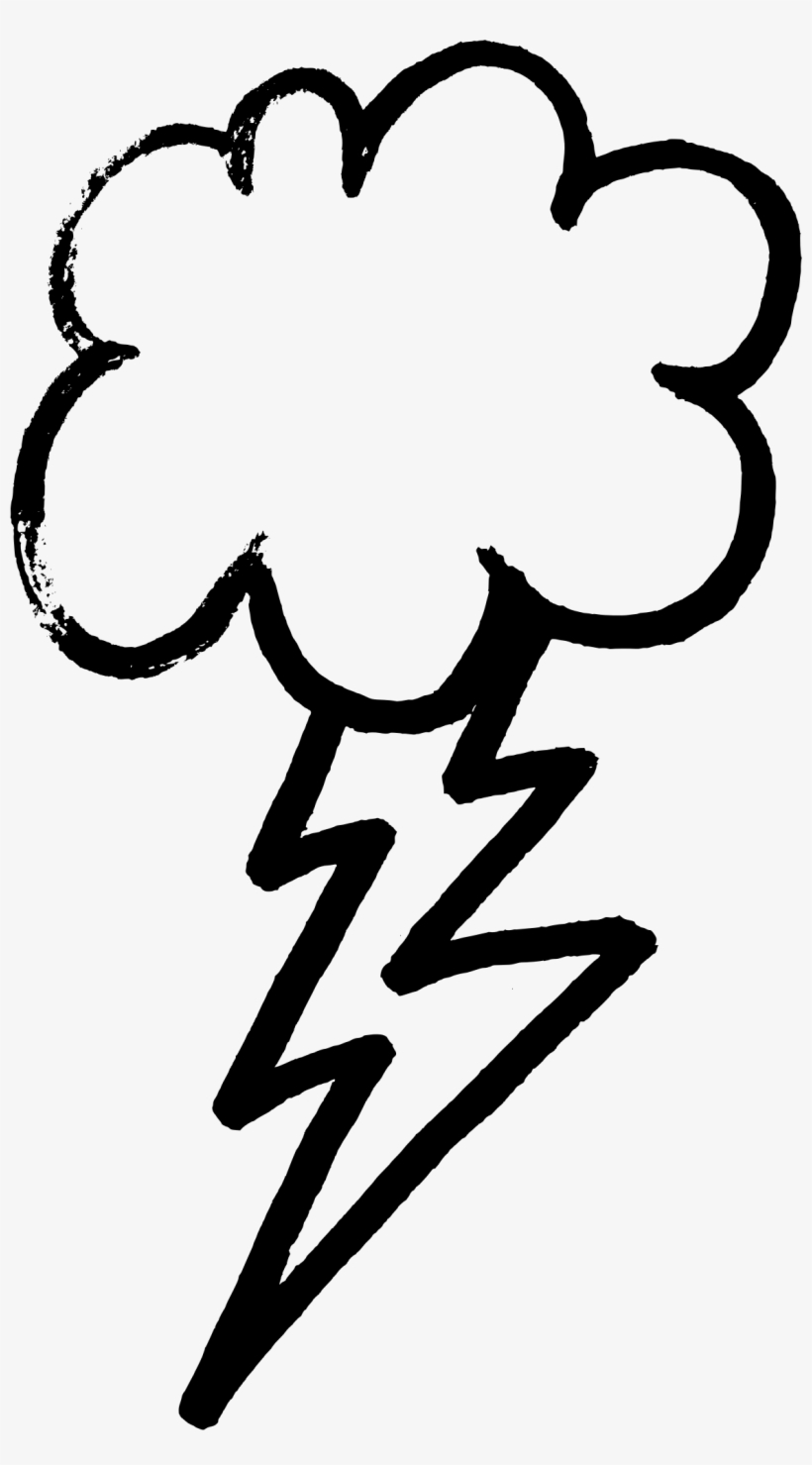 Daily Sketch And Big Image Png - Thunder And Lightning Template PNG ...