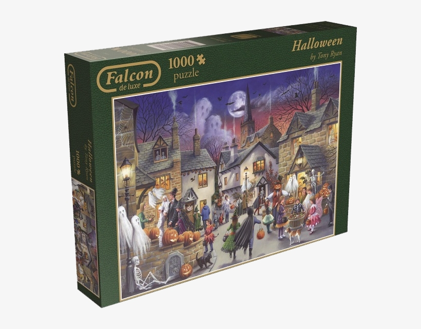 Halloween 1000 - Falcon Deluxe Jigsaw Puzzles PNG Image | Transparent ...