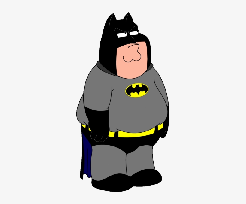Download Peter Griffin - Batman - Fat Man Bat Man | Transparent PNG ...