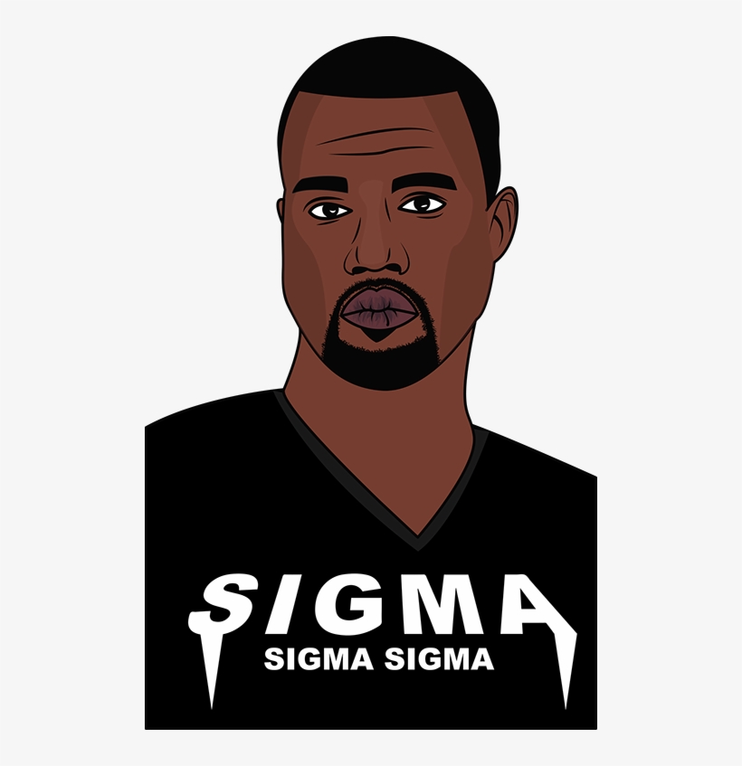 Kanye West Vector Art Clipart - Illustration PNG Image | Transparent ...