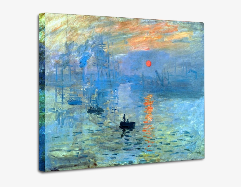 Impression Sunrise - Claude Monet PNG Image | Transparent PNG Free ...