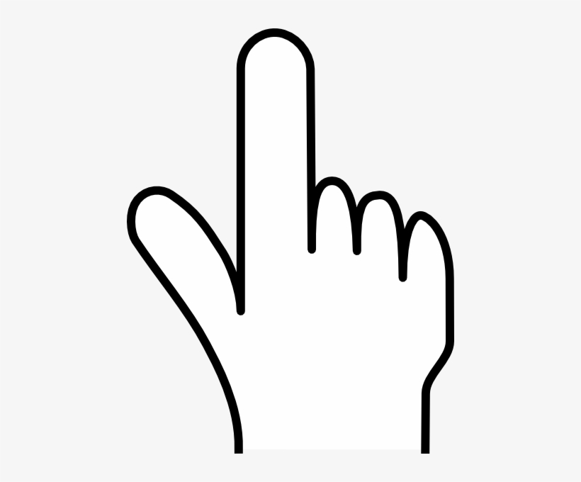 Download Finger Clipart Transparent - Finger White Png | Transparent ...