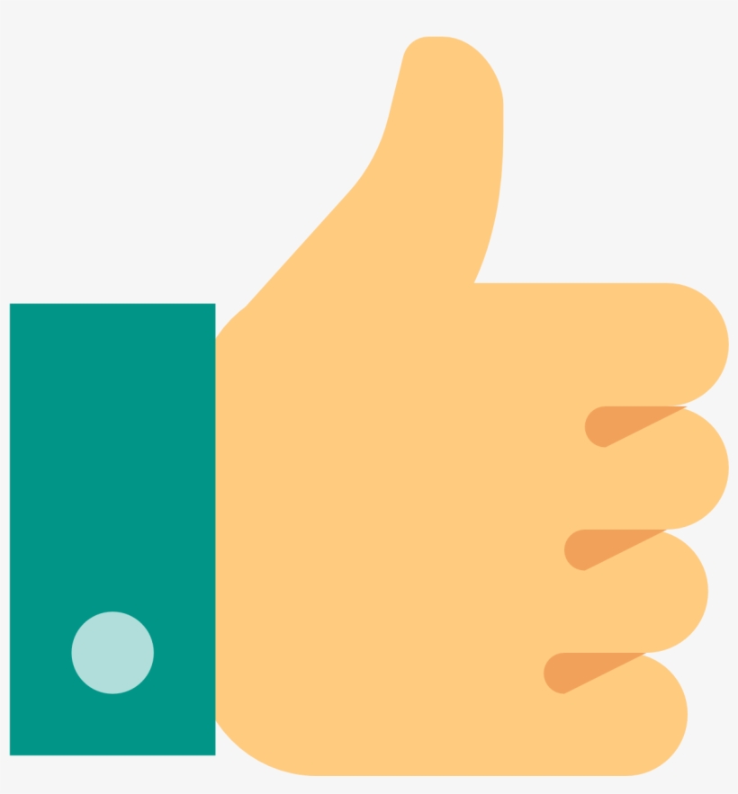 Thumb Up Icon Color - Thumbs Up Icon Transparent PNG Image ...