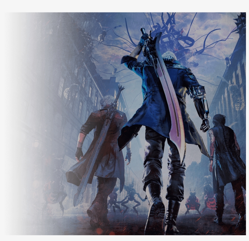 Download Fluffwallpaper Background - Rebellion Dmc 5 | Transparent PNG ...