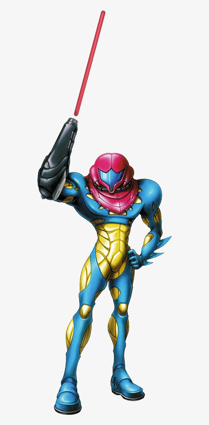 Laser Beam - Metroid Fusion Suit Cosplay PNG Image | Transparent PNG ...