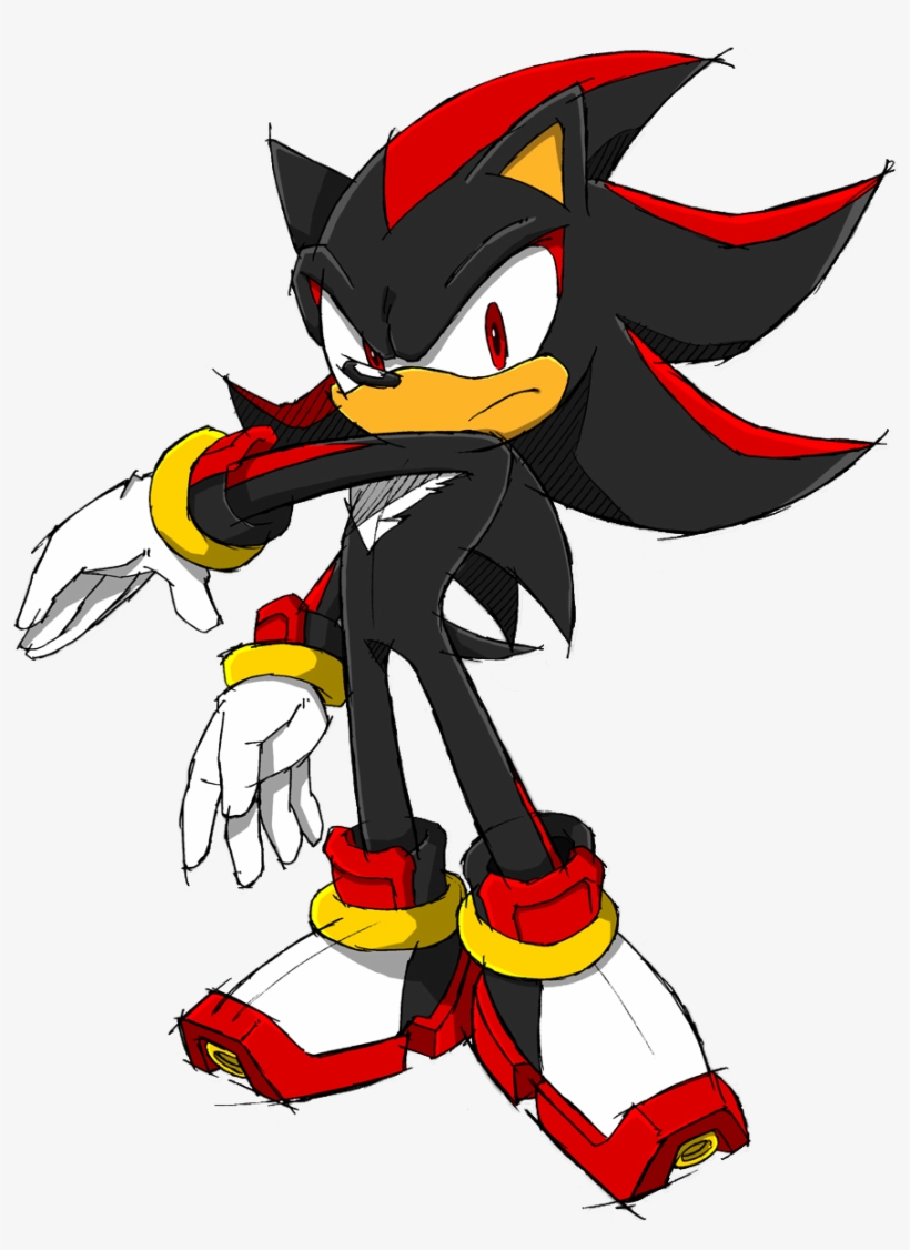 Shadow - Sonic Channel Shadow PNG Image | Transparent PNG Free Download ...