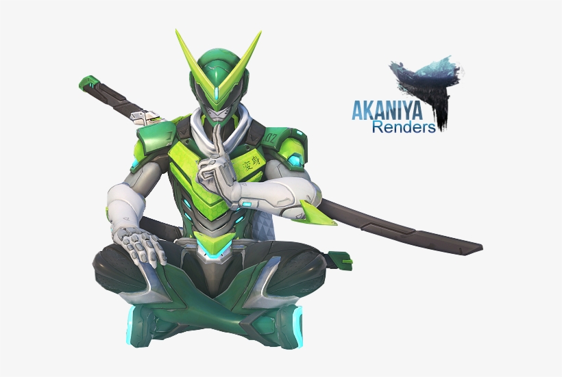 Genji Png Overwatch - Sentai Genji Transparent PNG Image | Transparent ...