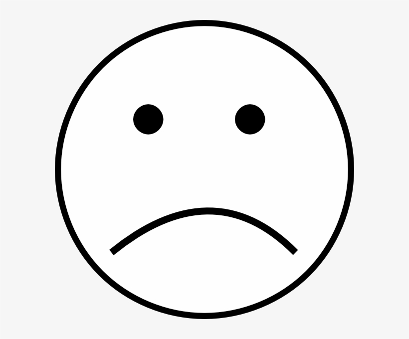 Download Sad Faces Clip Art - Sad Face On Black Background ...