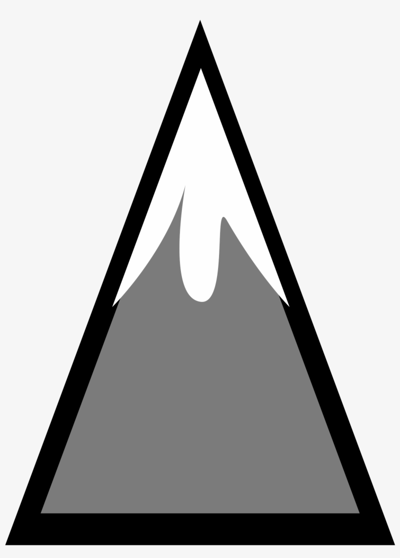 Download Mountain Computer Icons Symbol Triangle - Mountain Symbol On A ...