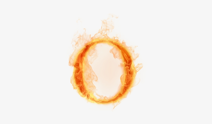Download Realistic Flame Png Happy Holloween - Fire Letter O Png | Transparent PNG Download ...