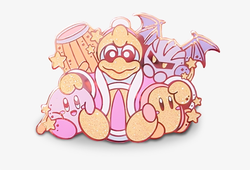 Kirby & King Dedede & Friends - Star Candy Logo PNG Image | Transparent ...
