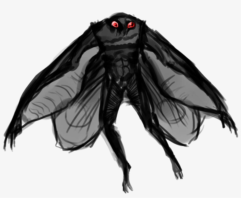 Moth Man Png Transparent Image - Mothman Png PNG Image | Transparent ...