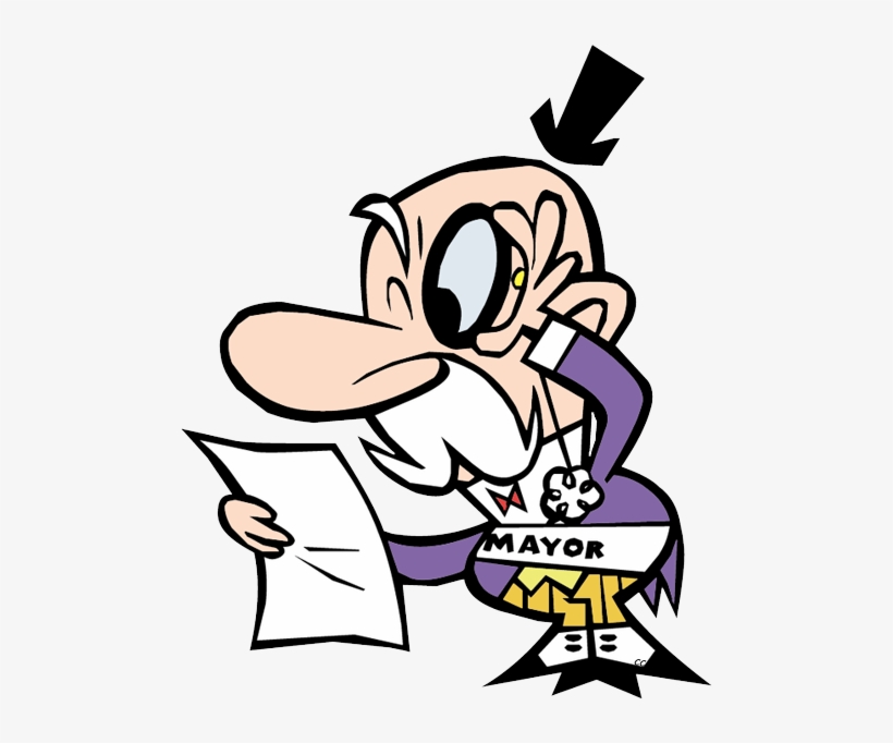 Download Powerpuff Girls Mayor Png | Transparent PNG Download | SeekPNG