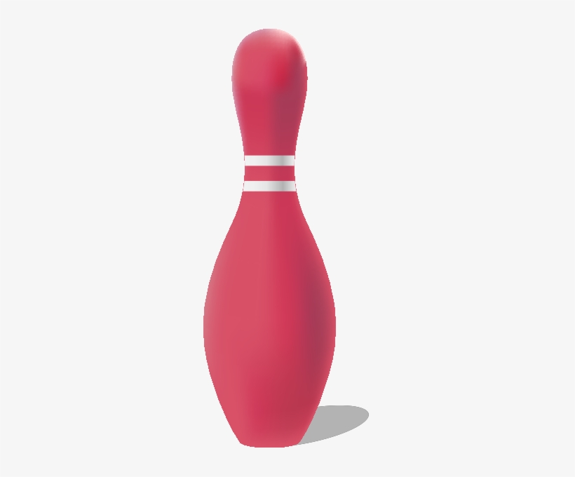 Bowling Pin Pink - Ten-pin Bowling PNG Image | Transparent PNG Free ...