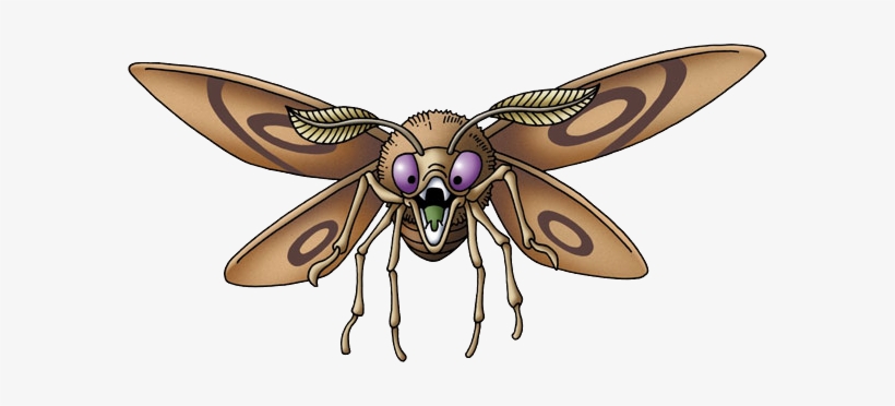 Download Giant Moth - Dragon Quest Giant Moth | Transparent PNG ...