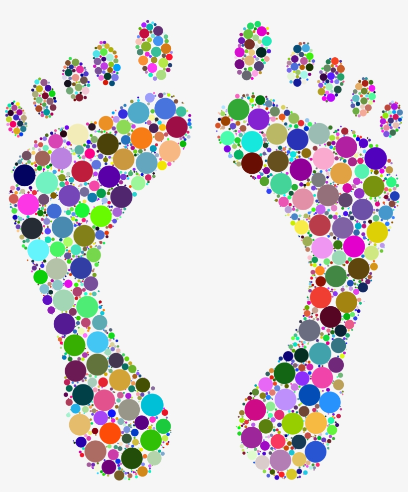 Colorful Footprints Png Download - Circle PNG Image | Transparent PNG ...