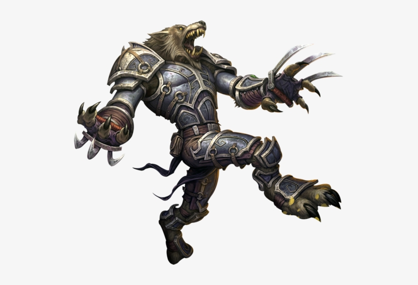 Werewolf-005 - Dnd Werewolf Plate Armor PNG Image | Transparent PNG ...