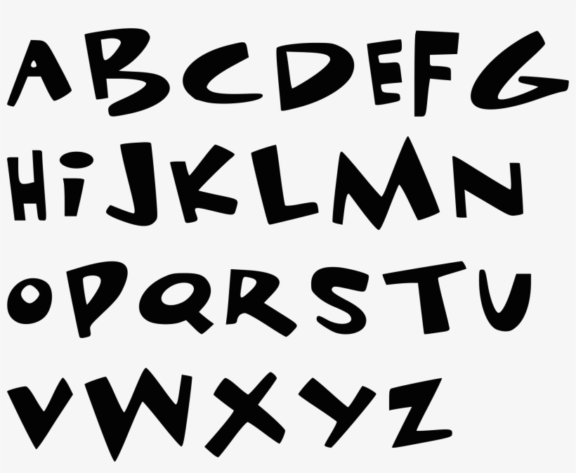 This Free Icons Png Design Of Cartoon Alphabet PNG Image | Transparent ...
