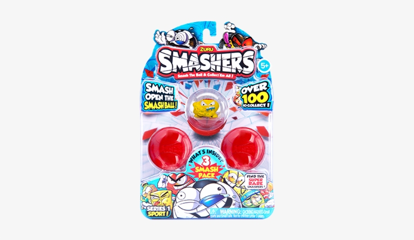 The Red Smashball Puts The Action Right In Your Hands - Zuru Smashers ...