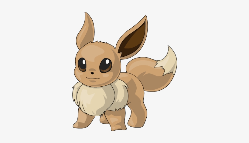 Baby Girl Eevee - Baby Eevee PNG Image | Transparent PNG Free Download ...