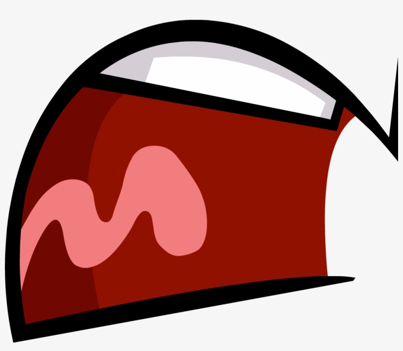 Unsatisfying Frown Open - Bfdi Unsatisfying Frown Open PNG Image ...