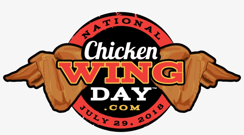 Partyexcuses Chickenwingday Mar18 V1-01 - National Wing Day 2018 PNG ...