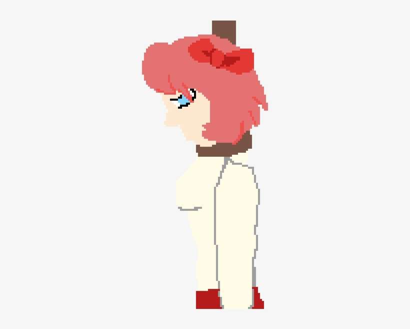 Sayori Ddlc - Cartoon PNG Image | Transparent PNG Free Download on SeekPNG