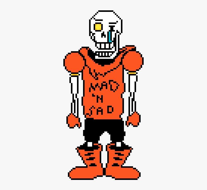 Download Swapped Up Papyrus Sprite - User | Transparent PNG Download ...