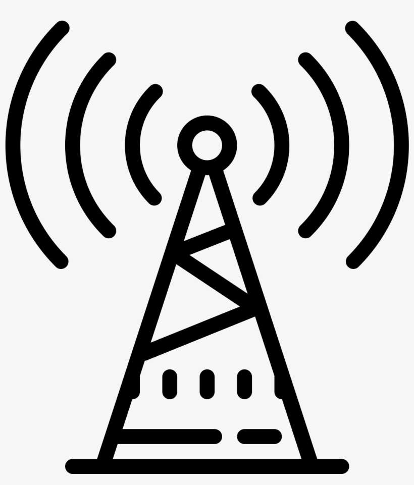 Download Radio Tower Png Download - Rfid Tower Icon | Transparent PNG ...