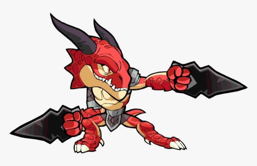 Brawlhalla On Twitter - Ragnir Brawlhalla PNG Image | Transparent PNG ...